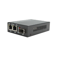 2 Port PoE Fiber Media Converter | PoE+ | Fiberroad