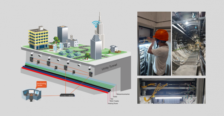 Use of Industrial Network Switches in the Smart Utility Tunnel