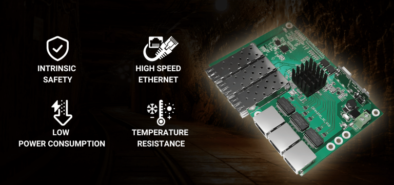 Gigabit Unmanaged Intrinsically Safe Embedded Ethernet Switch Fiberroad Technology