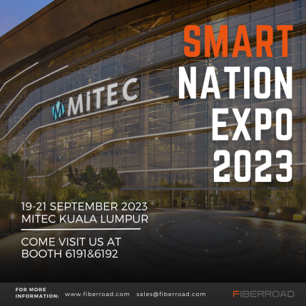 Fiberroad will be exhibiting at SMART NATION EXPO 2023.