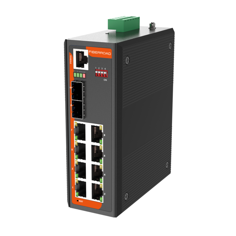 Web Smart Industrial Ethernet Switches | Fiberroad IIoT